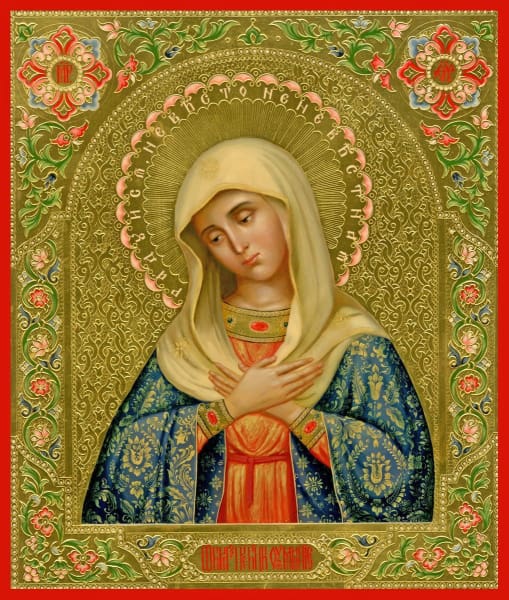 Mother of God "Tenderness" | Orthodox Mounted Icons
