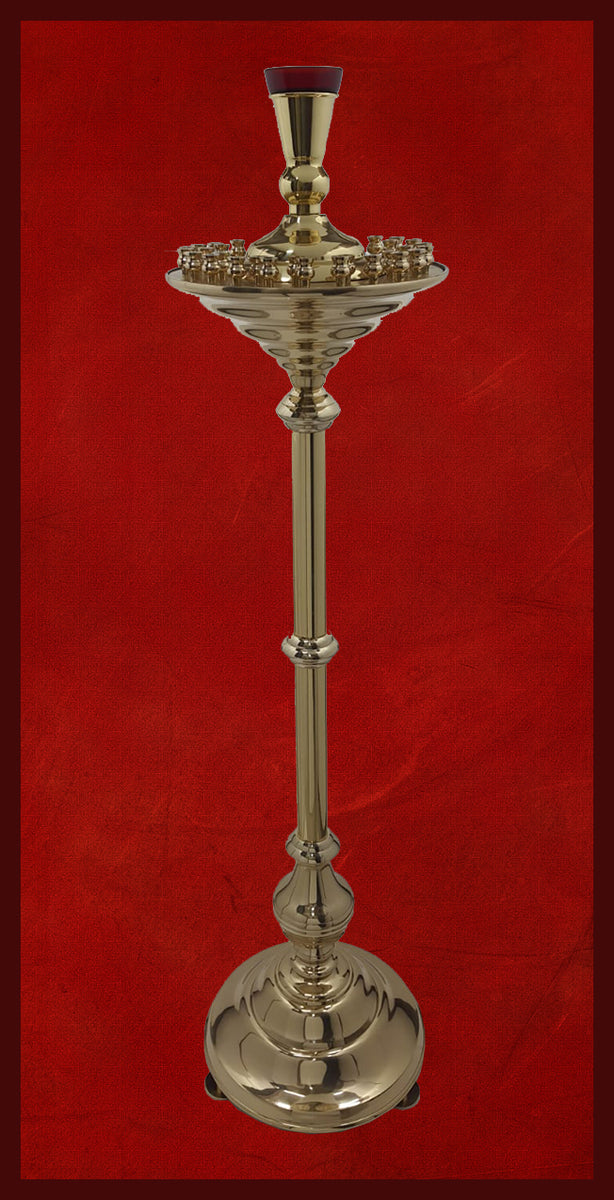 Brass Candle Stand - Style A