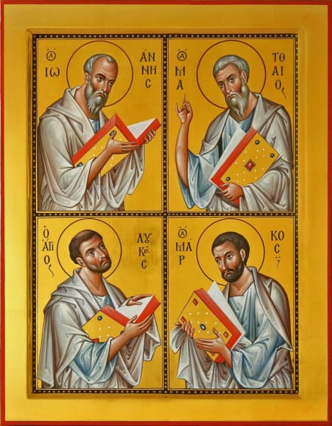 Orthodox Icon | Four Evangelist