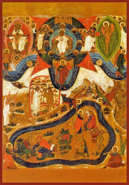 God Resting On The Seventh Day