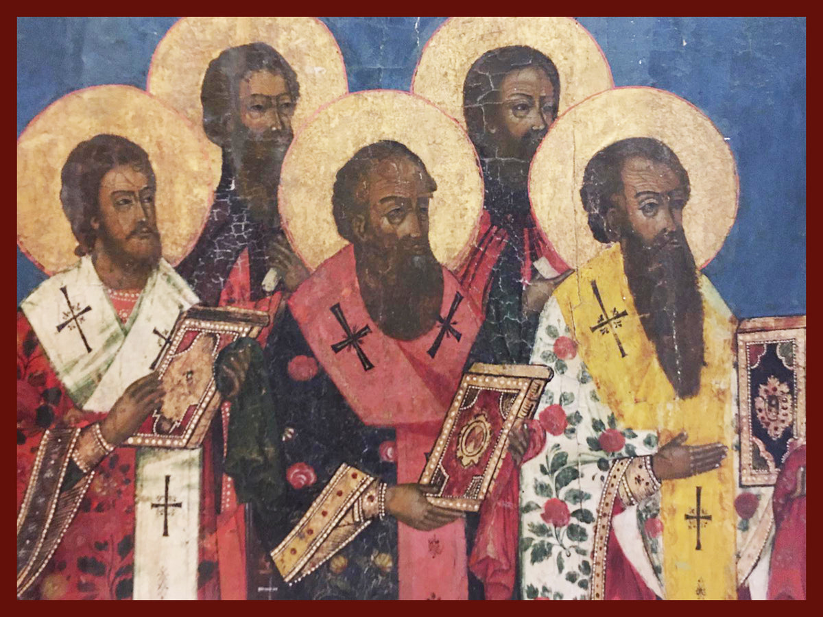 Saints Deisis | Original Antique Icon