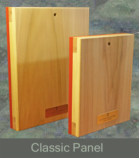 St. Dismas the Good Thief in Paradise Orthodox mounted icon