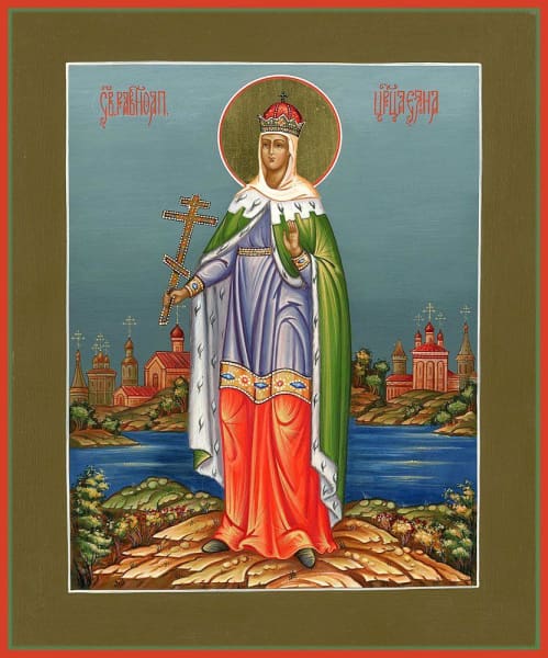 St. Elena Orthodox mounted icon for sale