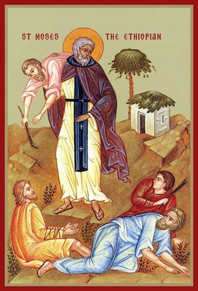 St. Moses the Black | Orthodox Icon For Sale