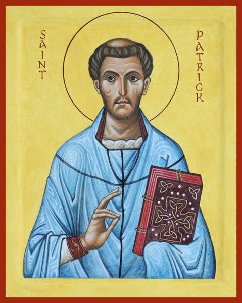 St. Patrick of Ireland Orthodox icon