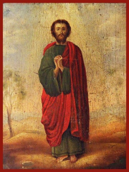 St. Titus Orthodox mounted icon for sale