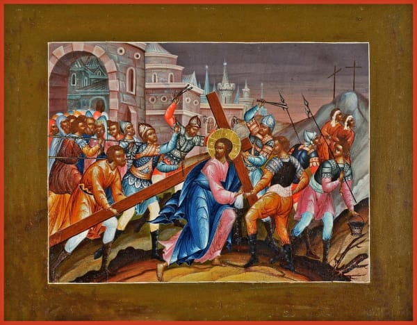 Jesus Christ Carrying The Cross