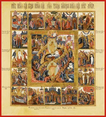 Eastern Orthodox Icon | Twelve Great Feast Days